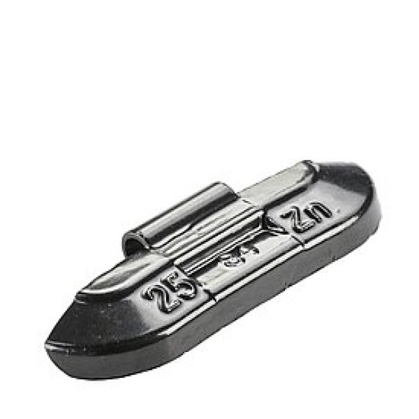 84B-Černá 25g Zn vyvažovací závaží osobní ocel disk-lakované PERFECT ...